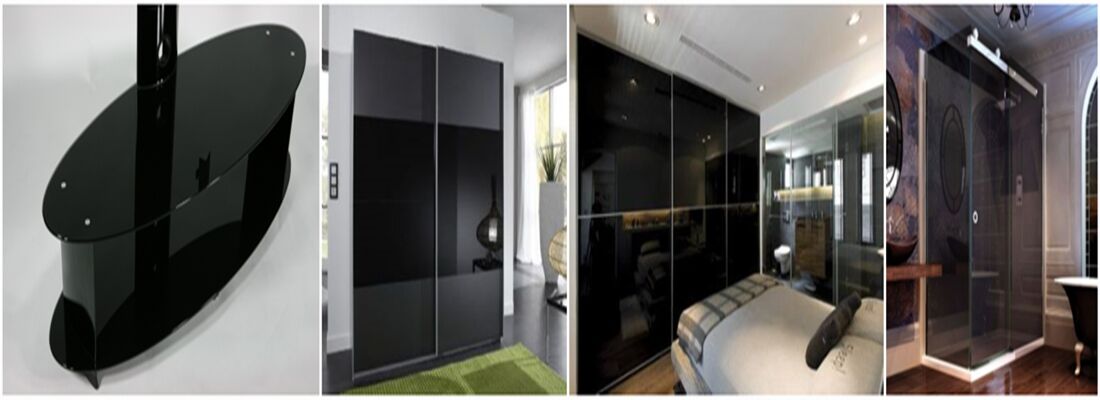 First-class 6mm Black Float Glass Black Tinted Glass for sale from ...